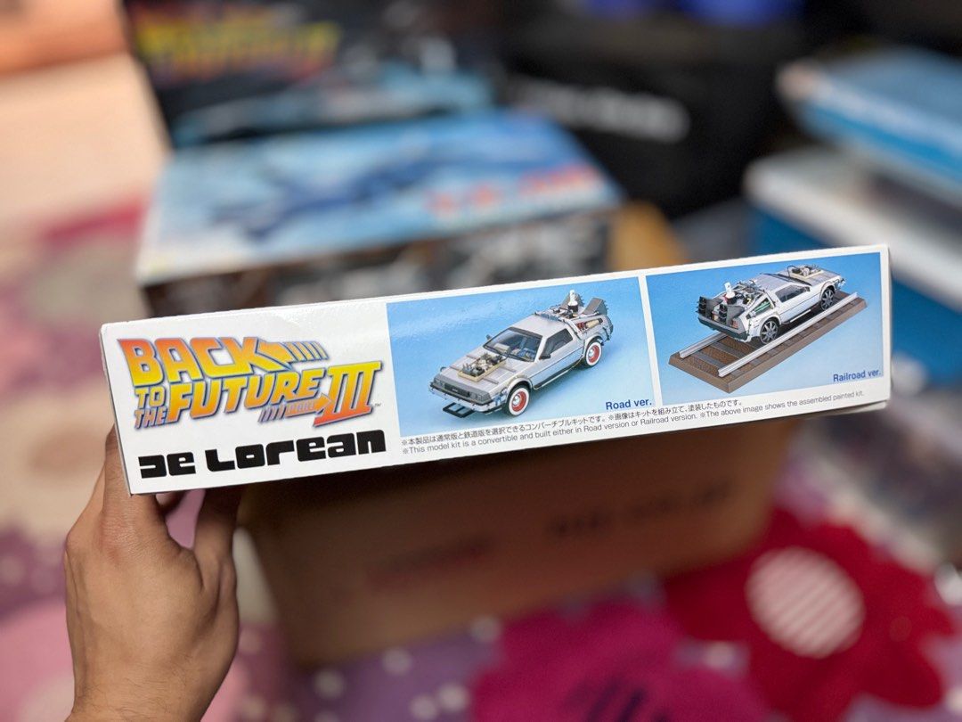 Back to future de lorean, Hobbies & Toys, Toys & Games on Carousell