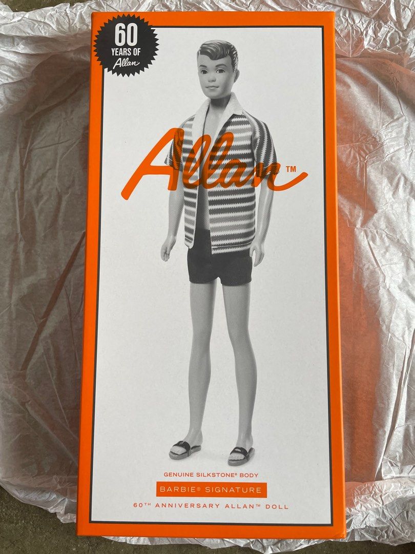 Barbie 60th Anniversary Allan Vintage Repro / Reproduction Silkstone ...
