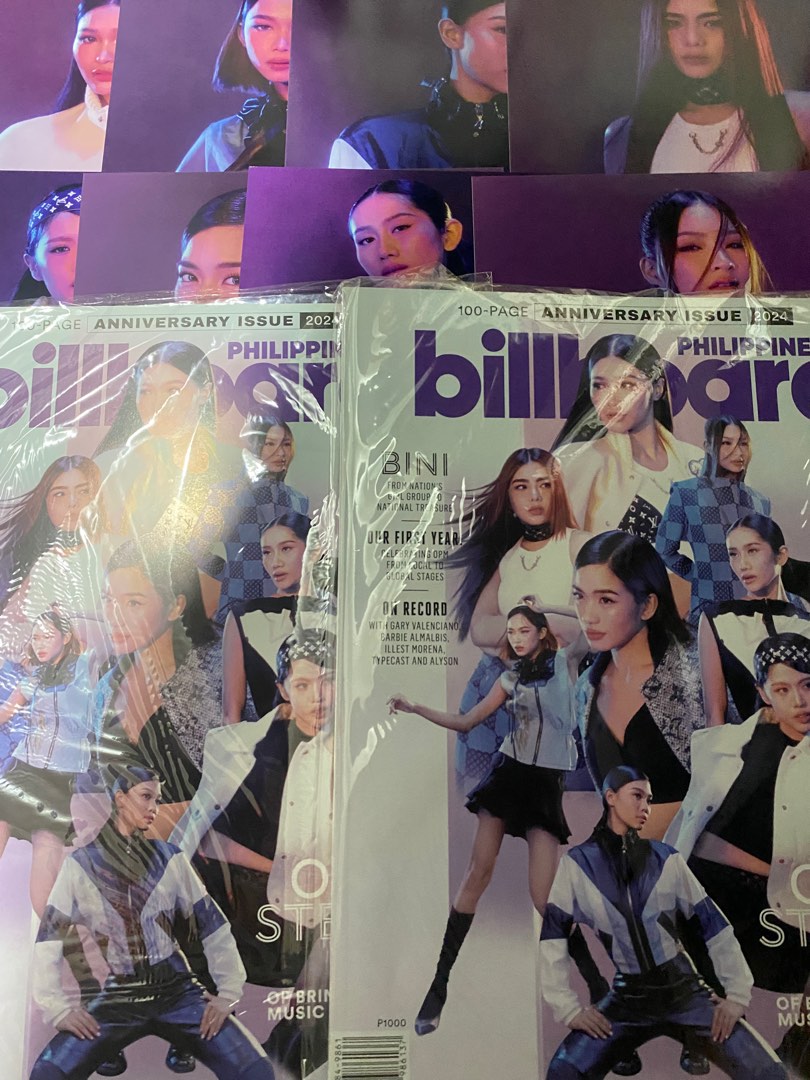 BINI BILLBOARD MAGAZINE, Hobbies & Toys, Books & Magazines, Magazines ...