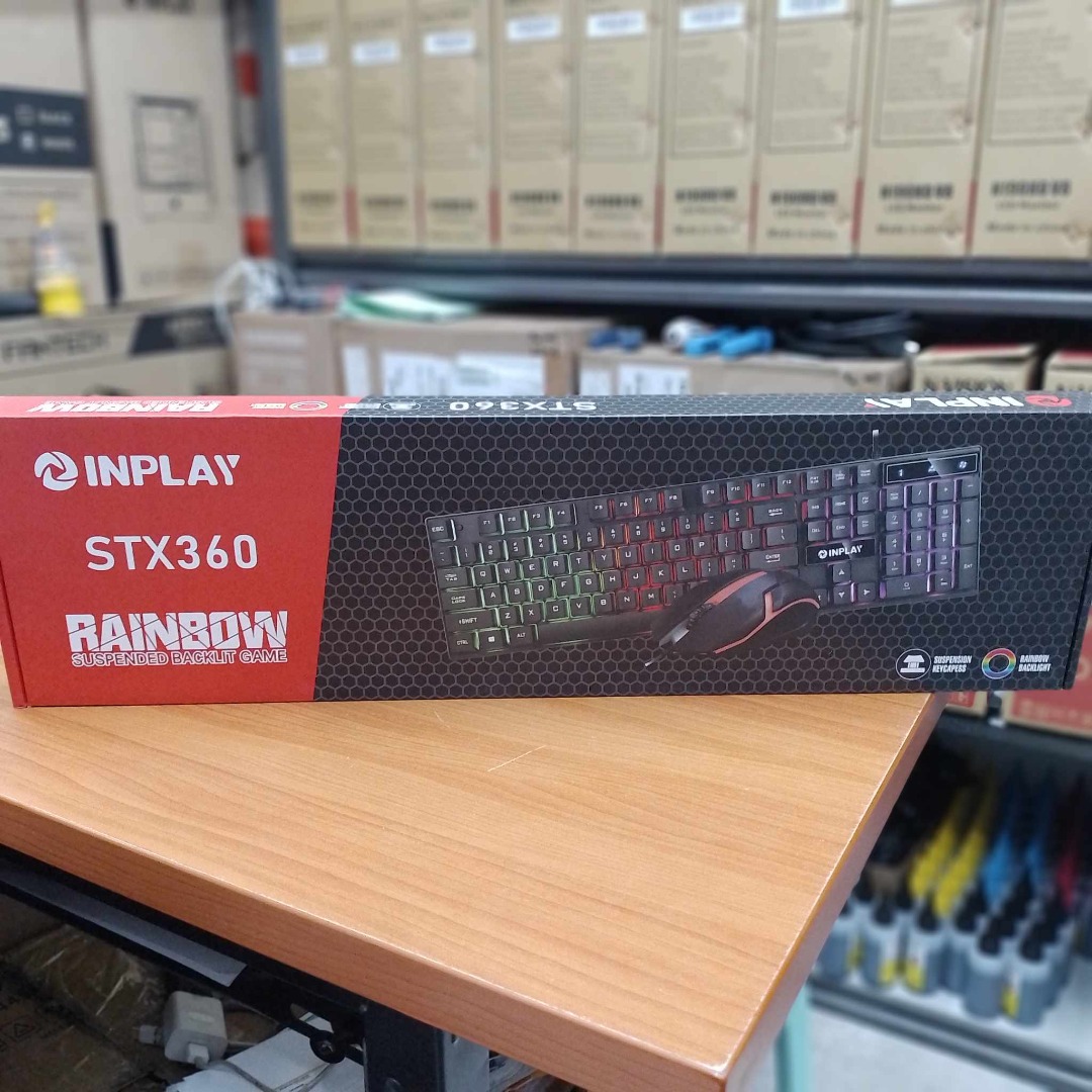BRAND NEW !!! INPLAY STX360 KEYBOARD & MOUSE COMBO, Computers & Tech ...