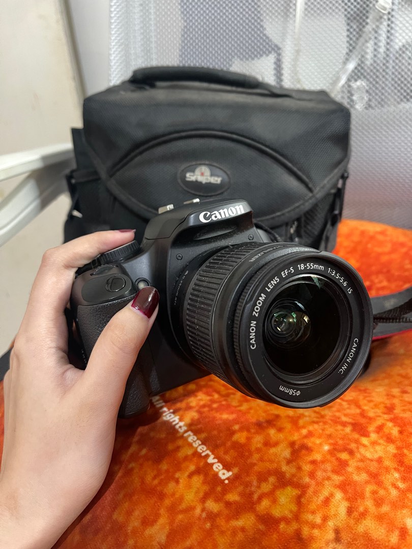 Canon EOS 450d SLR Camera + Canon 18-55mm Lens + 4GB SD Card + Crumpler ...