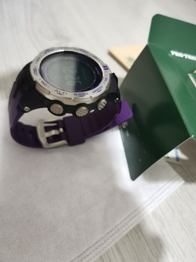 Casio Protrek PRW 3100 - 6DR (STN Display) Brand New !!, Men's Fashion ...