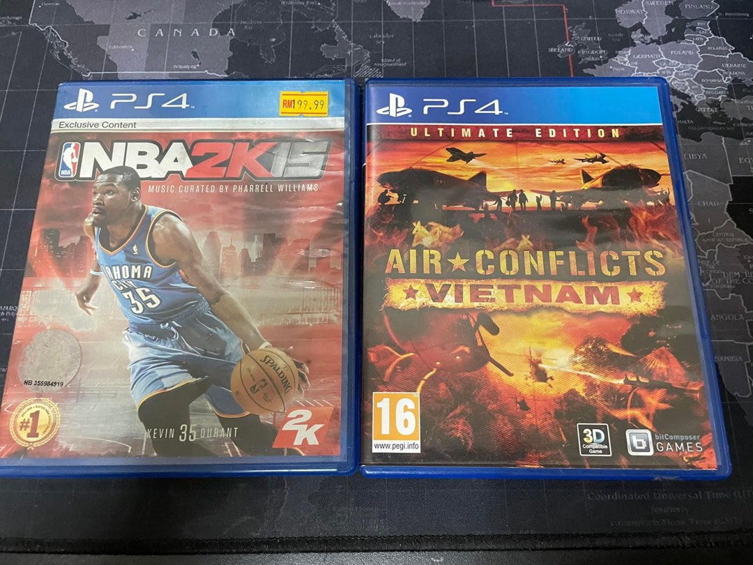 CD GAME PS4 NBA2K15 & ACV, Video Gaming, Video Games, PlayStation on ...