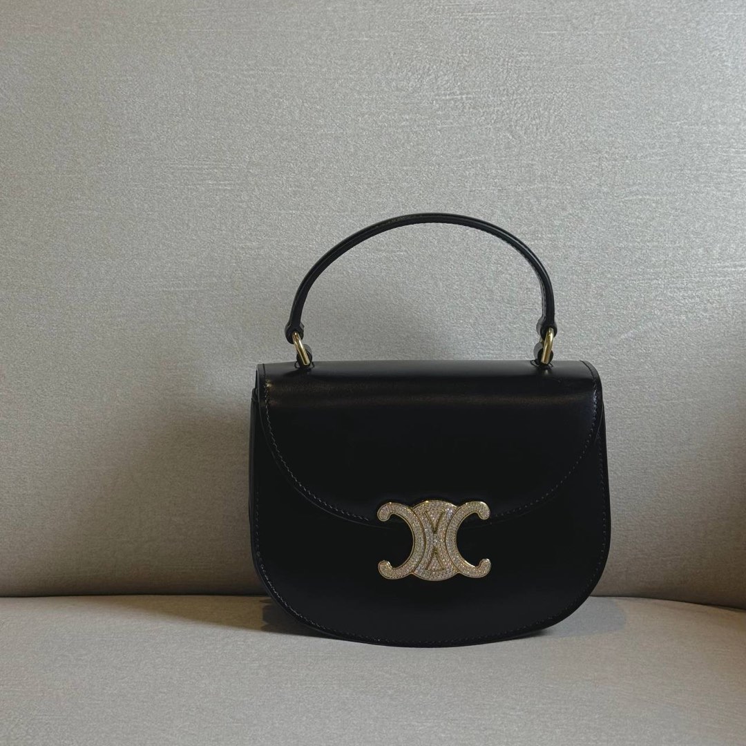 Celine Mini Besace Triomphe, Luxury, Bags & Wallets on Carousell