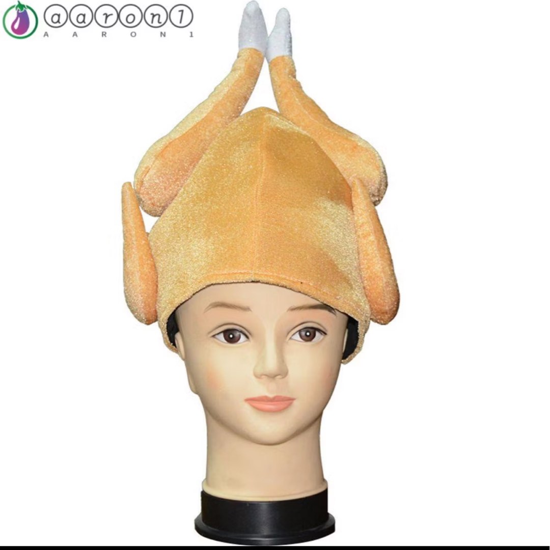 Chicken hat headress food, Hobbies & Toys, Memorabilia & Collectibles ...