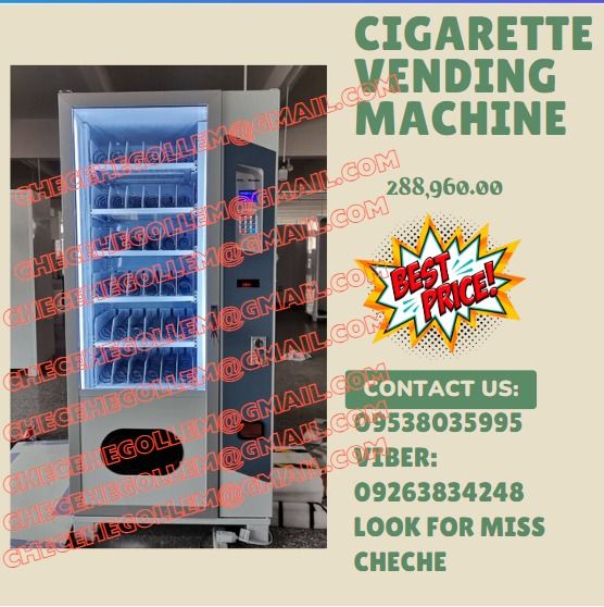 CIGARETTES VENDING MACHINE, Commercial & Industrial, Industrial ...
