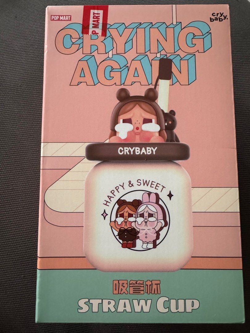 Crybaby Straw Cup, Hobbies & Toys, Toys & Games on Carousell
