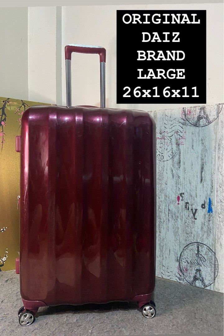 DAIZ BRAND LARGE SIZE LUGGAGE, Hobbies & Toys, Travel, Luggage on Carousell