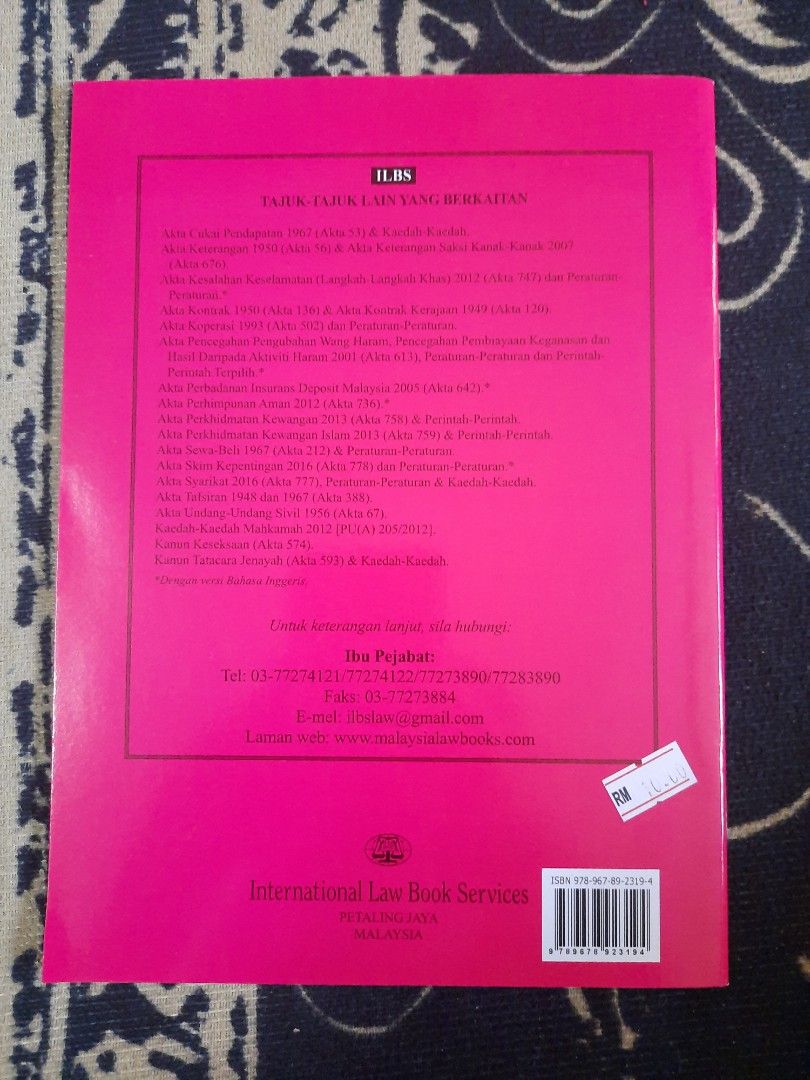 Debtors Act 1957 / Akta Penghutang 1947, Hobbies & Toys, Books ...