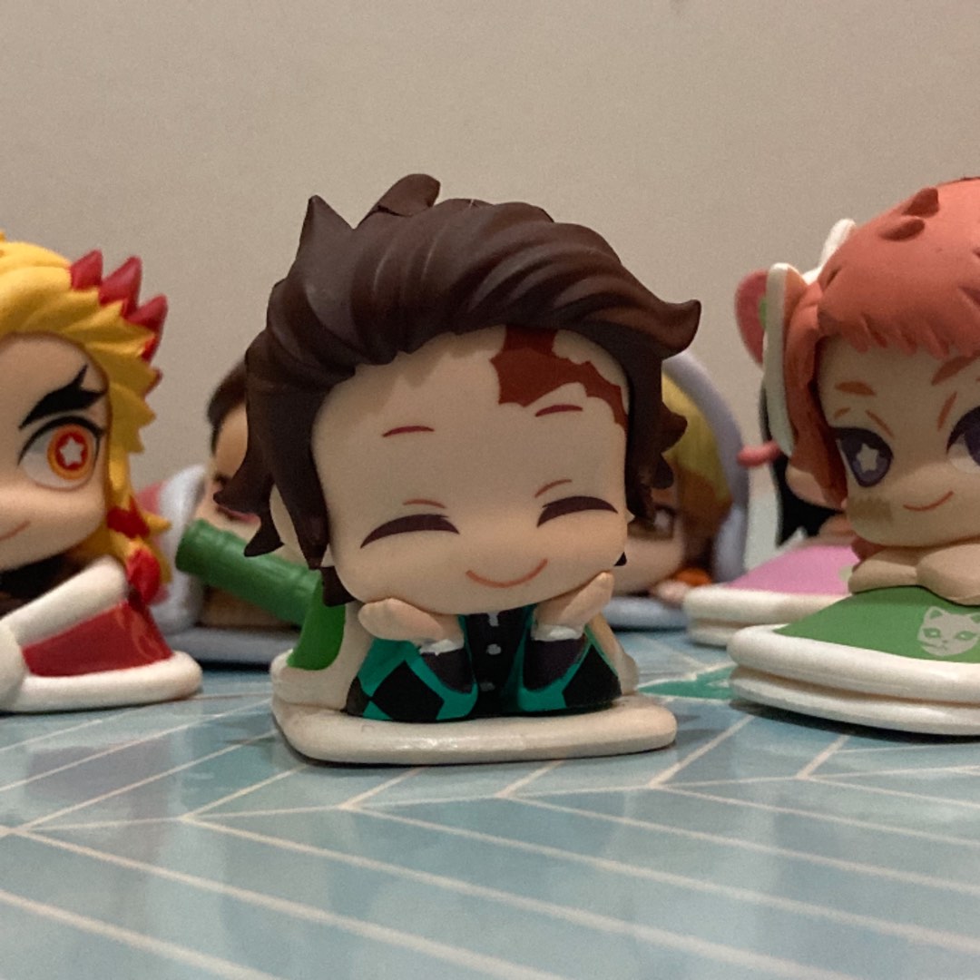 Demon Slayer Sleeping Gachapon, Hobbies & Toys, Toys & Games on Carousell