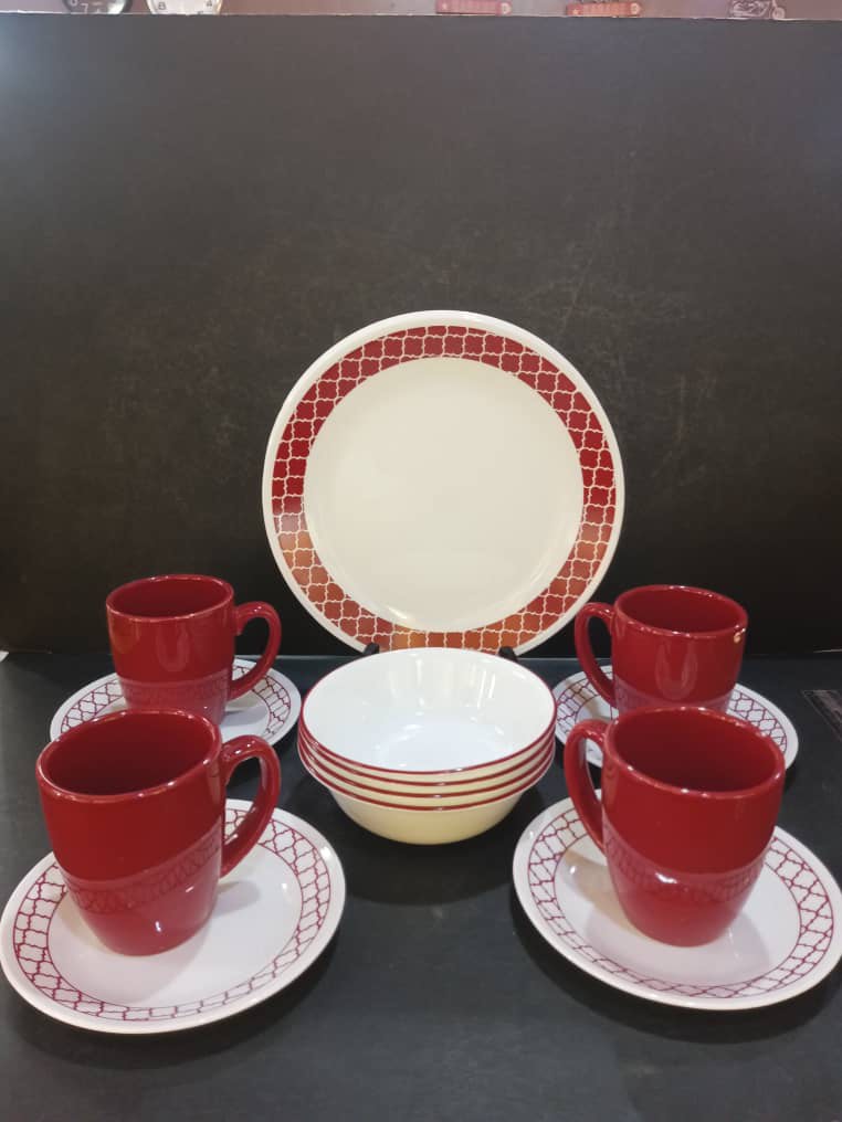 Dinnerware Corelle Plates Set, Furniture & Home Living, Kitchenware ...
