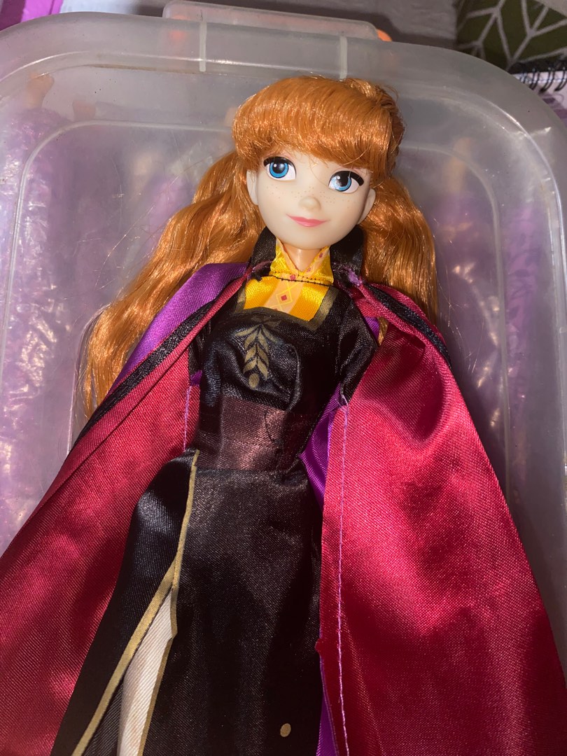 Disney Doll - Anna From Frozen 2, Hobbies & Toys, Toys & Games on Carousell