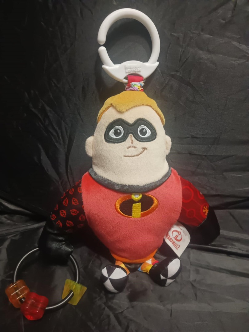 Disney Lamaze Baby Mr. Incredible Stroller Car Seat Plush Toy, Hobbies ...