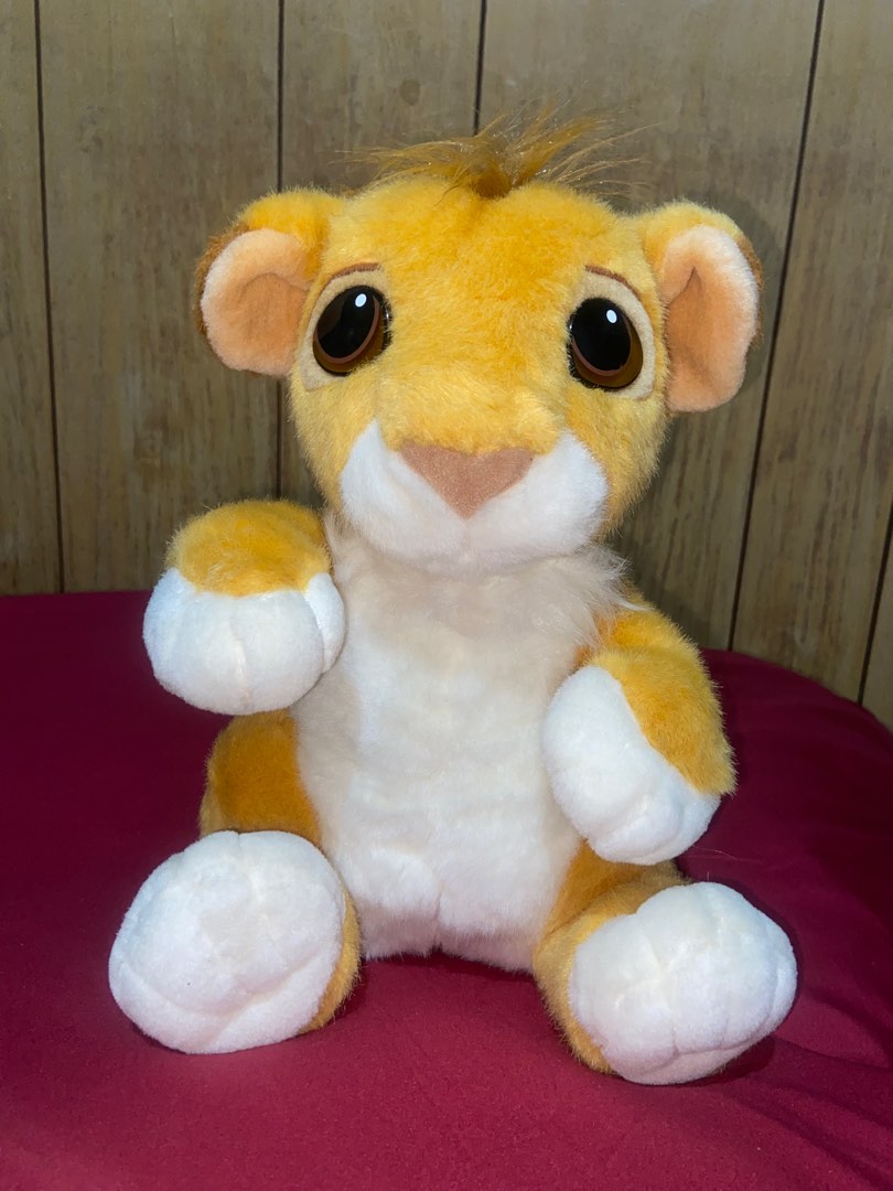 Disney’s The Lion King Talking Simba 1993 by Mattel, Hobbies & Toys ...