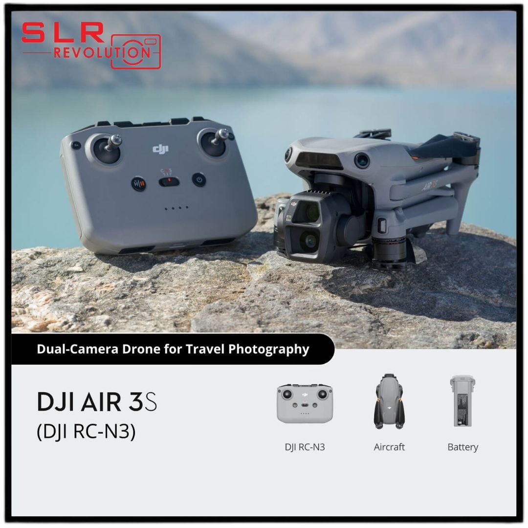 DJI AIR 3S (DJI RC-N3), Photography, Drones on Carousell