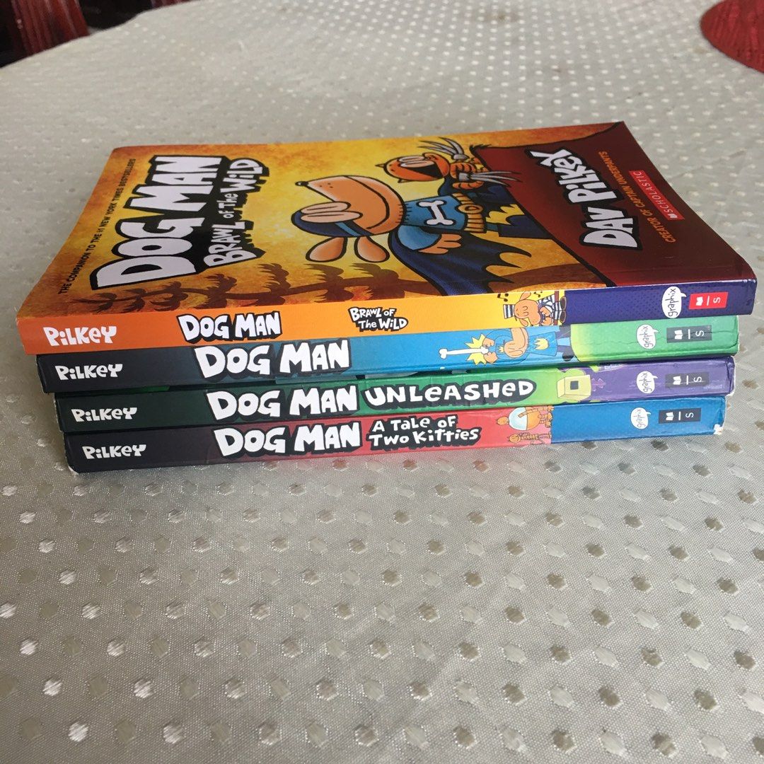 Dogman Dog man Comic Children's Book Captain Underpants Diary of Wimpy ...