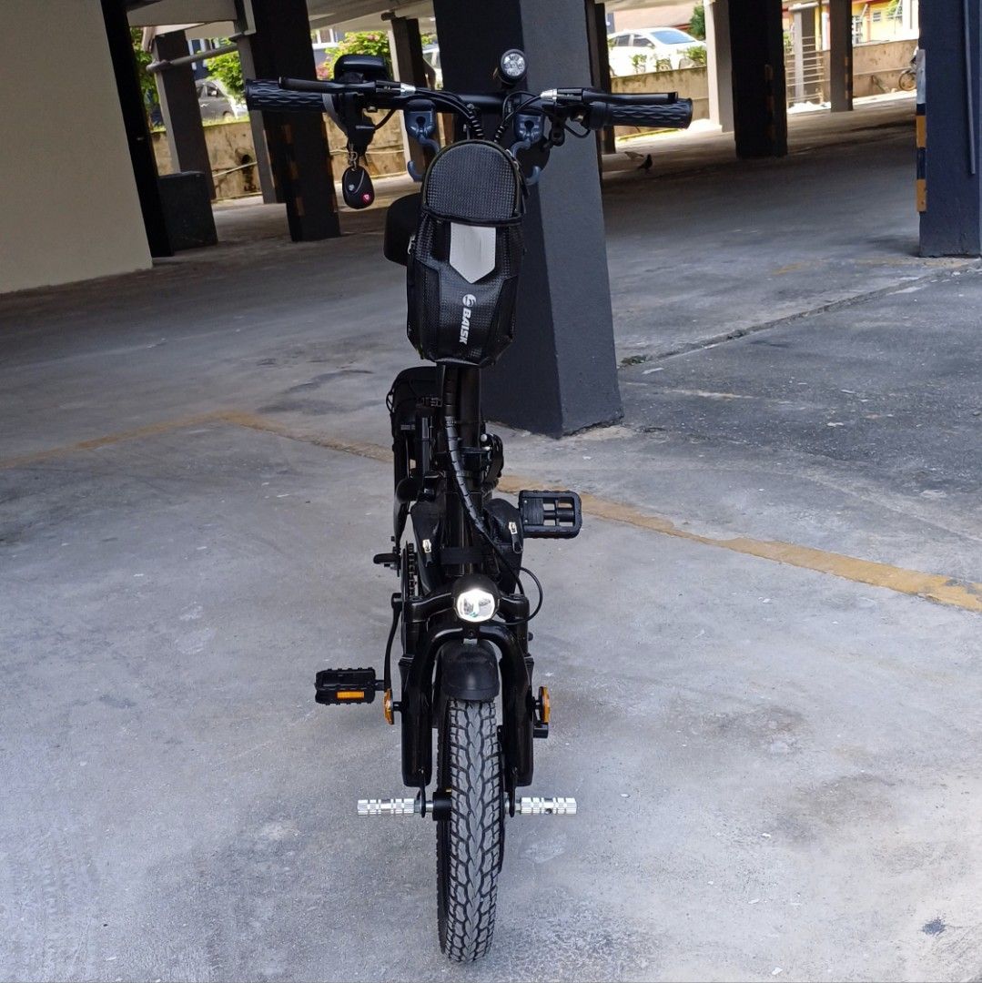 Electric EV Bike Good Working Condition Foldable Black Still In ...