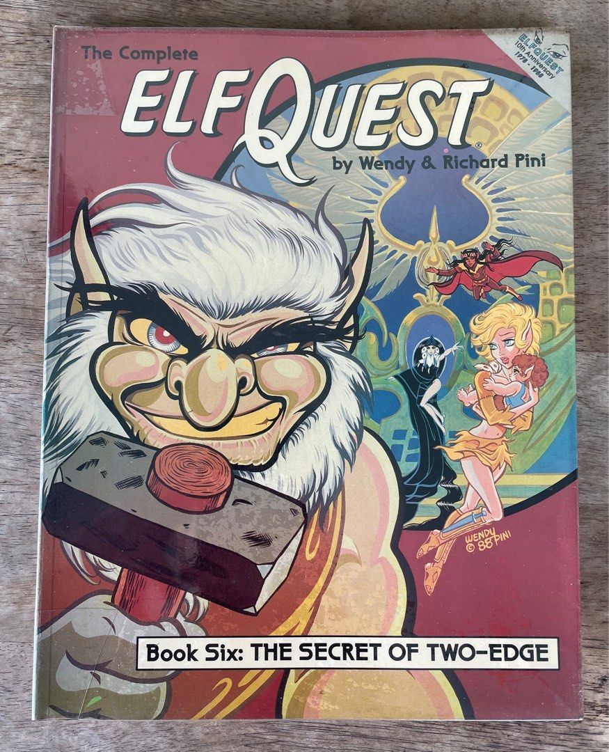 Elfquest Book Six: The Secret of Two-Edge Graphic Novel (TPB), Hobbies ...