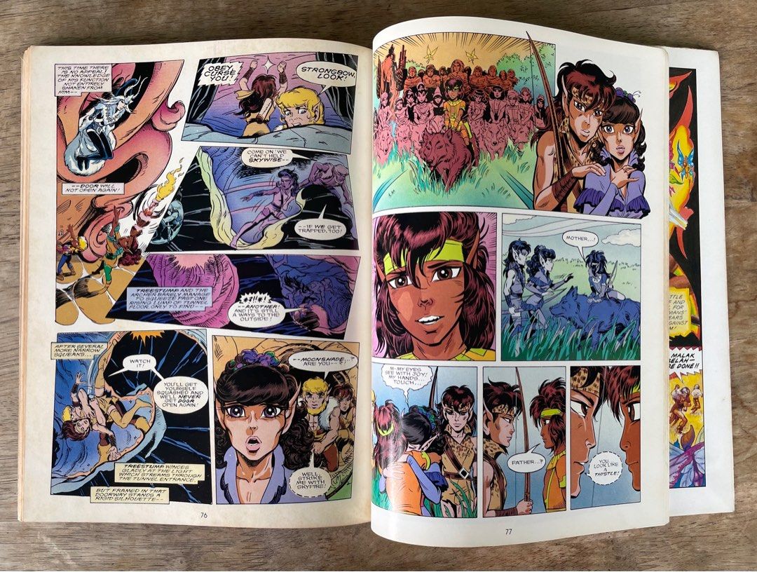 Elfquest Book Six: The Secret of Two-Edge Graphic Novel (TPB), Hobbies ...