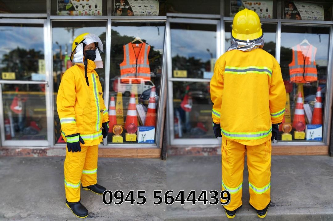 Fireman suit, Commercial & Industrial, Industrial Equipment on Carousell