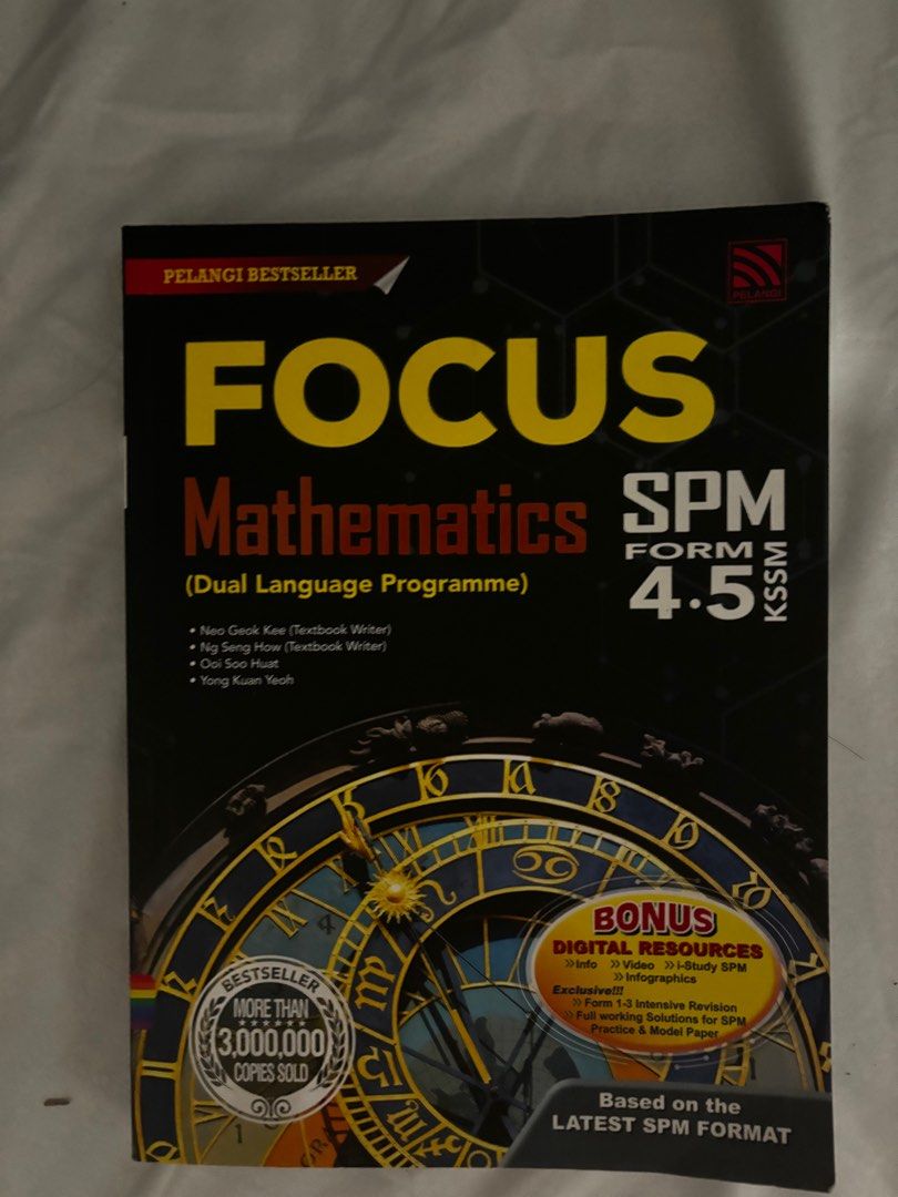 FOCUS MATHEMATICS, Hobbies & Toys, Books & Magazines, Assessment Books ...