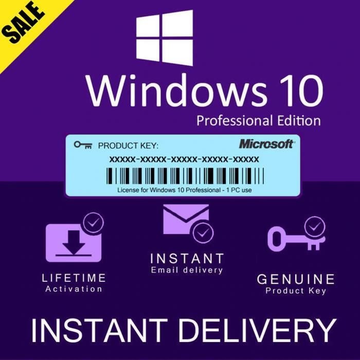 Genuine Microsoft Windows Product Key, Computers & Tech, Parts ...
