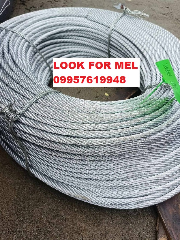 GI WIRE ROPE 10MM, Commercial & Industrial, Construction Tools ...