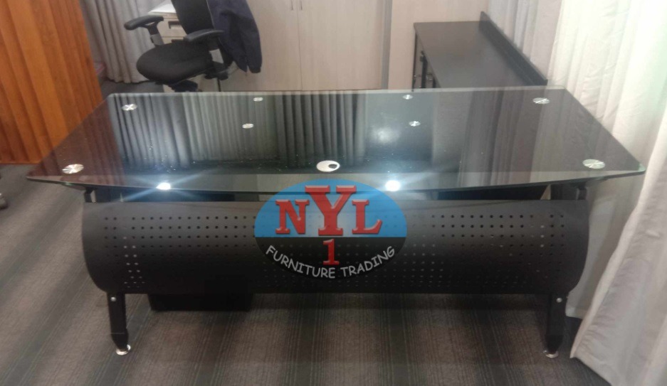 GLASS EXECUTIVE TABLE // OFFICE PARTITION // TOILET PARTITION ...