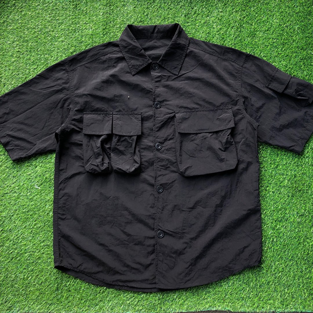 GU Multipocket Utility Polo, Men's Fashion, Tops & Sets, Tshirts & Polo ...