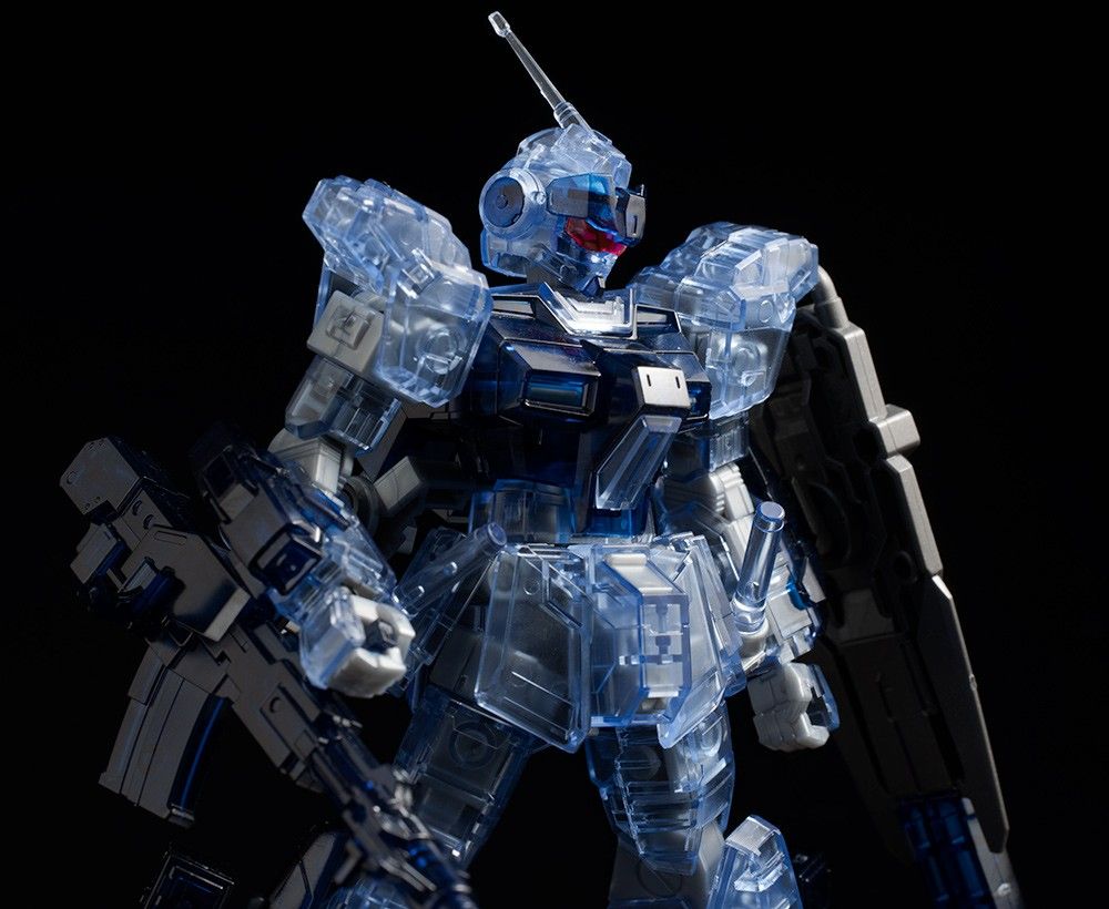 Gundam base HG Pale Rider ground heavy equipment type clear color ver ...