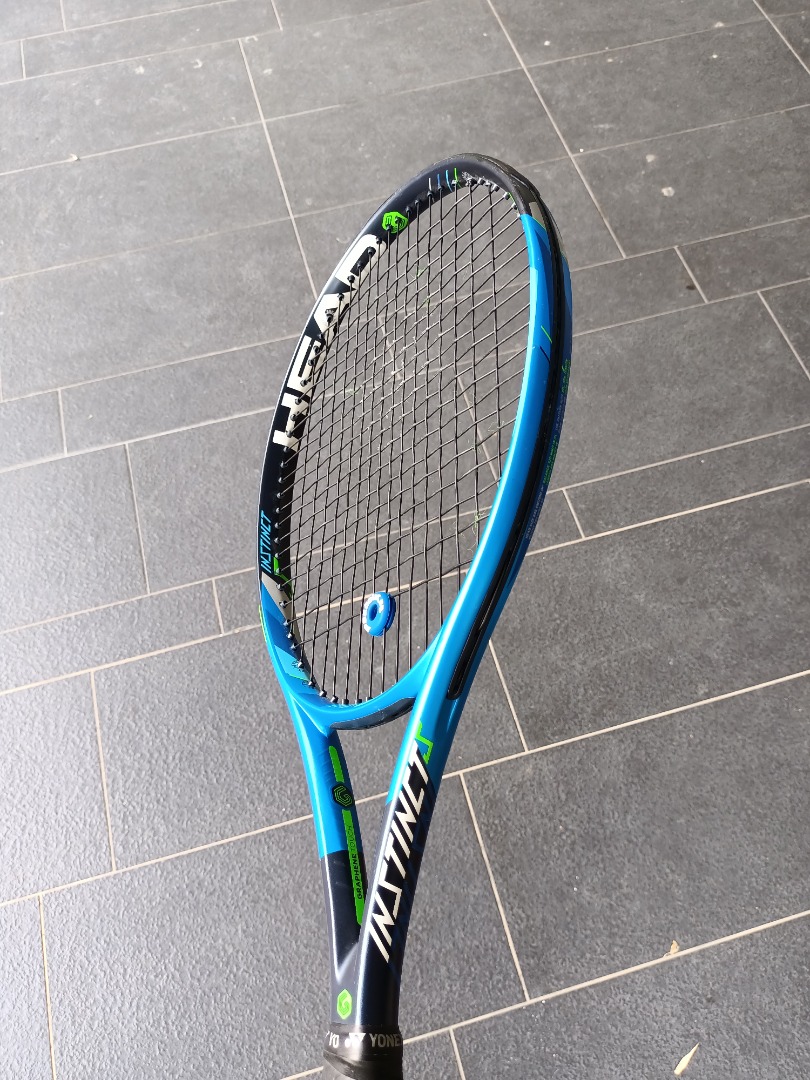Head instinct S (100sqin - 285g) tennis racquet., Sports Equipment ...