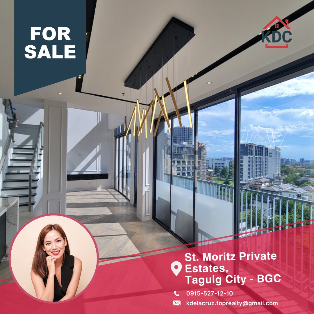 High-ceiling Brand New Unit for SALE in St. Moritz Private Estates ...