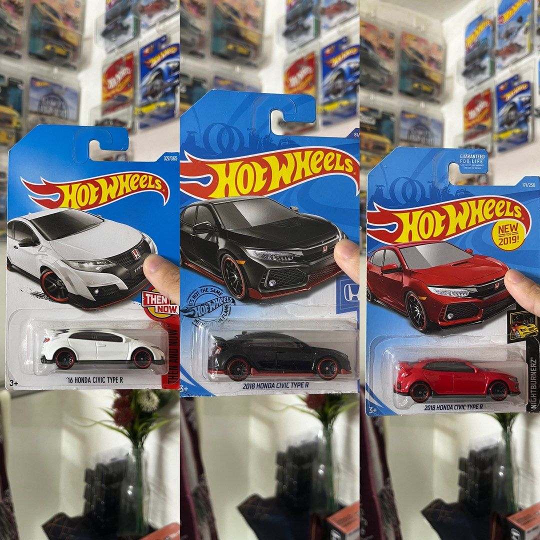 hotwheels honda civic type R, Hobbies & Toys, Toys & Games on Carousell