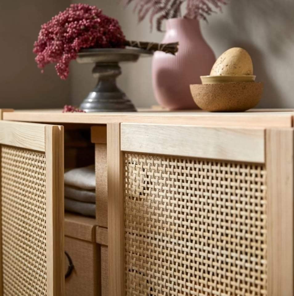 Ikea Ivar Doors, Muji Style Rattan (Pintu Saja) - New in box, Furniture ...