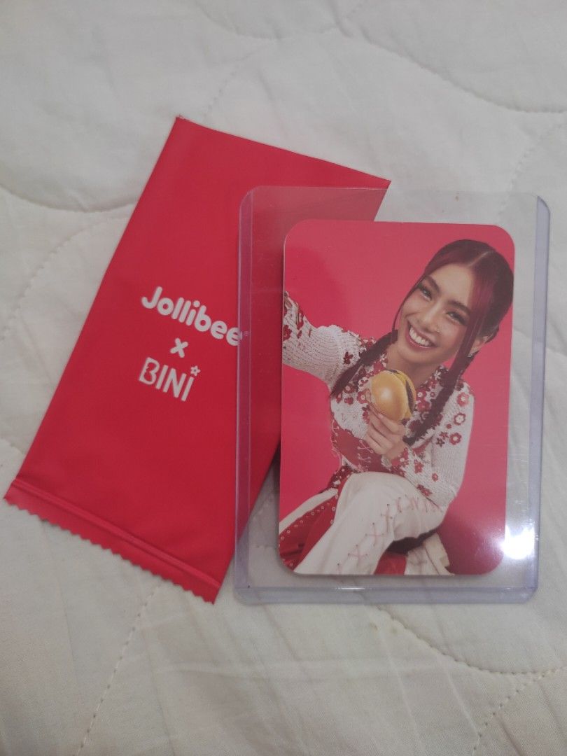 Jollibee x BINI Photocard - Mikha, Hobbies & Toys, Memorabilia ...