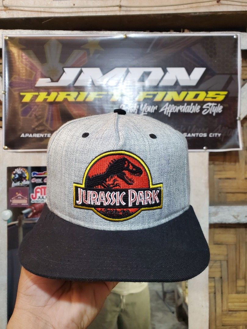 Jurassic Park Mens Cap, Men's Fashion, Watches & Accessories, Caps ...