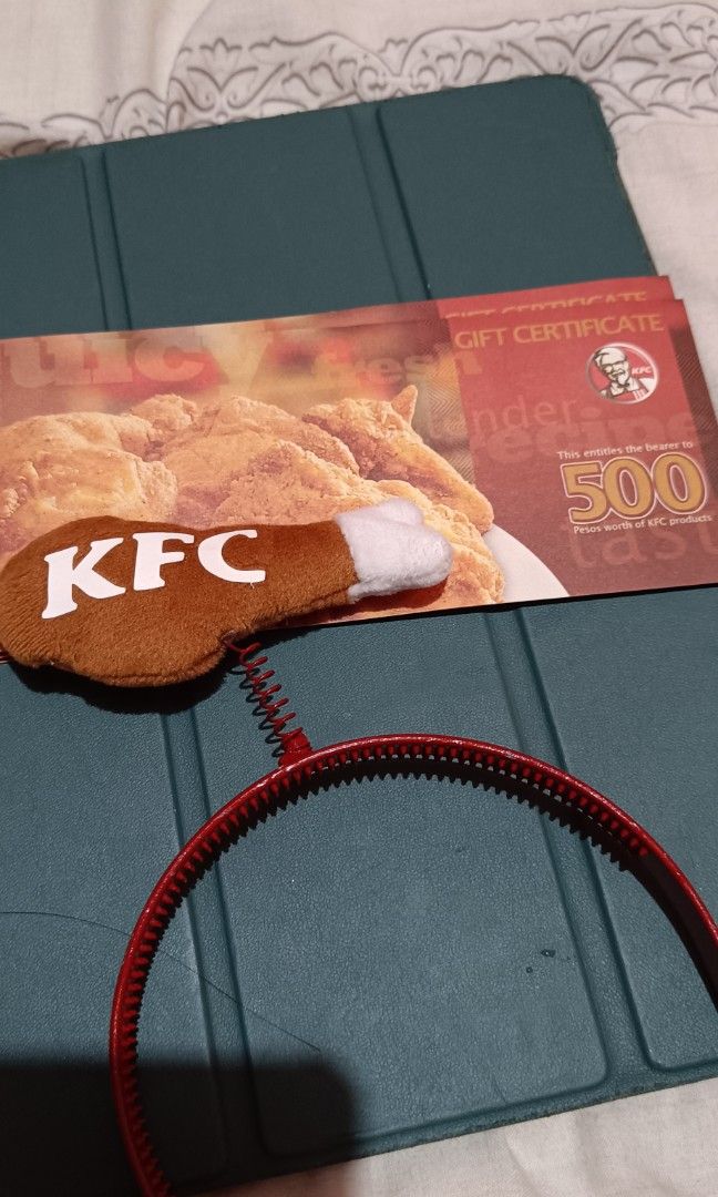 KFC Gift certificate, Tickets & Vouchers, Vouchers on Carousell