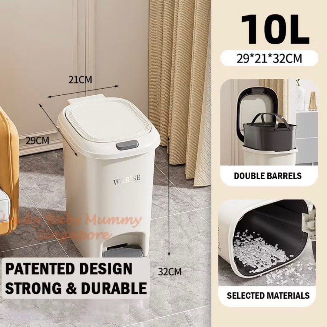 Kitchen Step Pedal Dustbin | Kitchen Dustbin | Kitchen Waste Bin ...