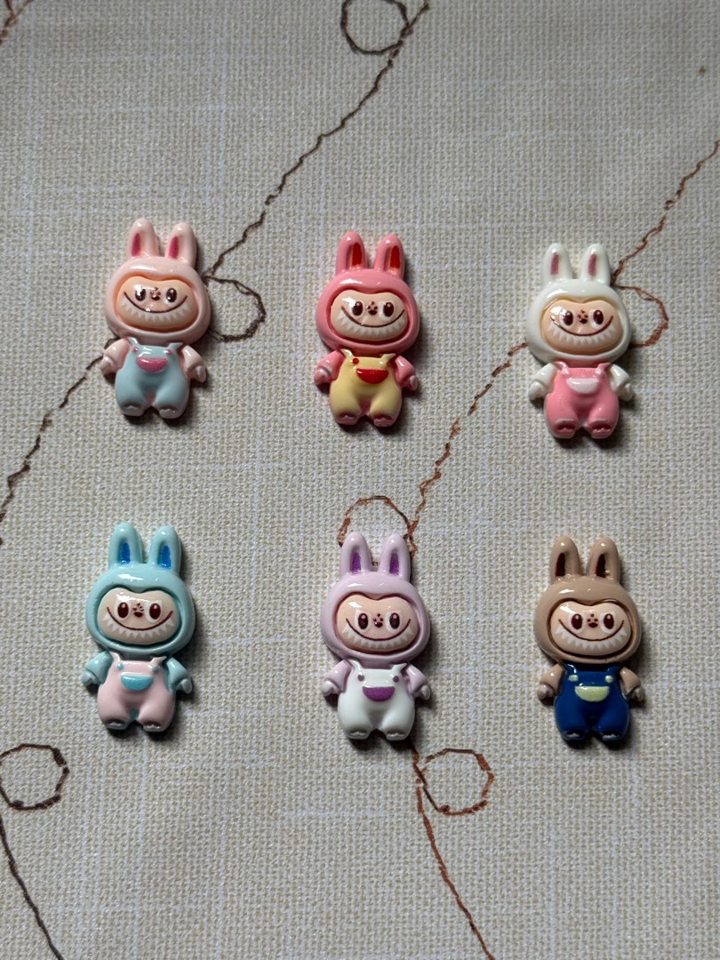 LABUBU DESIGN CROCS JIBBITZ, Women's Fashion, Footwear, Sandals on ...