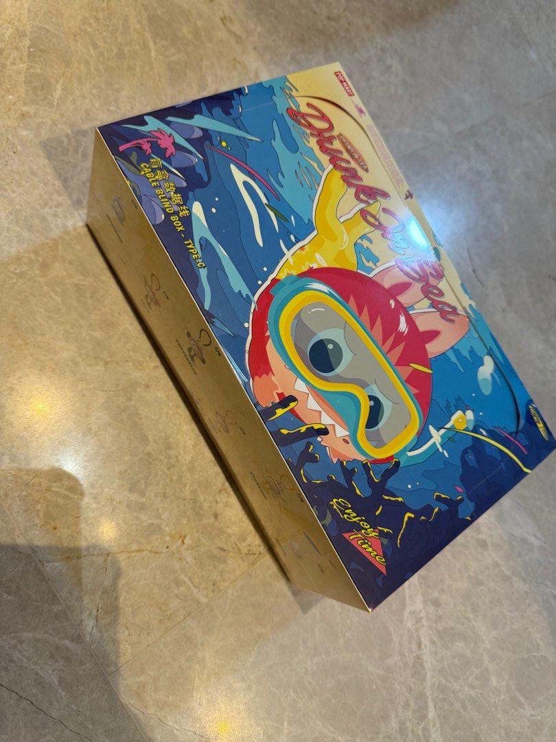 Labubu Drunk in Sea cable blind box — type C, Hobbies & Toys ...