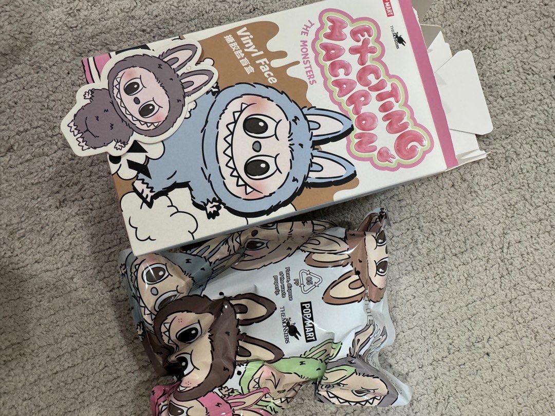 Labubu macaron Toffee, Hobbies & Toys, Toys & Games on Carousell