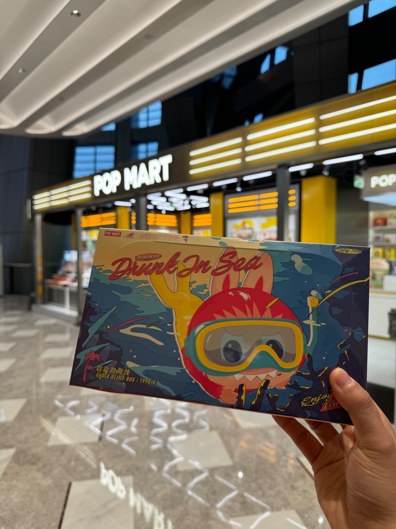 Labubu popmart Type C cable, whole set sealed., Hobbies & Toys, Toys ...