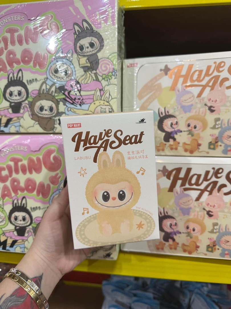 Labubu v1 and v2 set, Hobbies & Toys, Toys & Games on Carousell