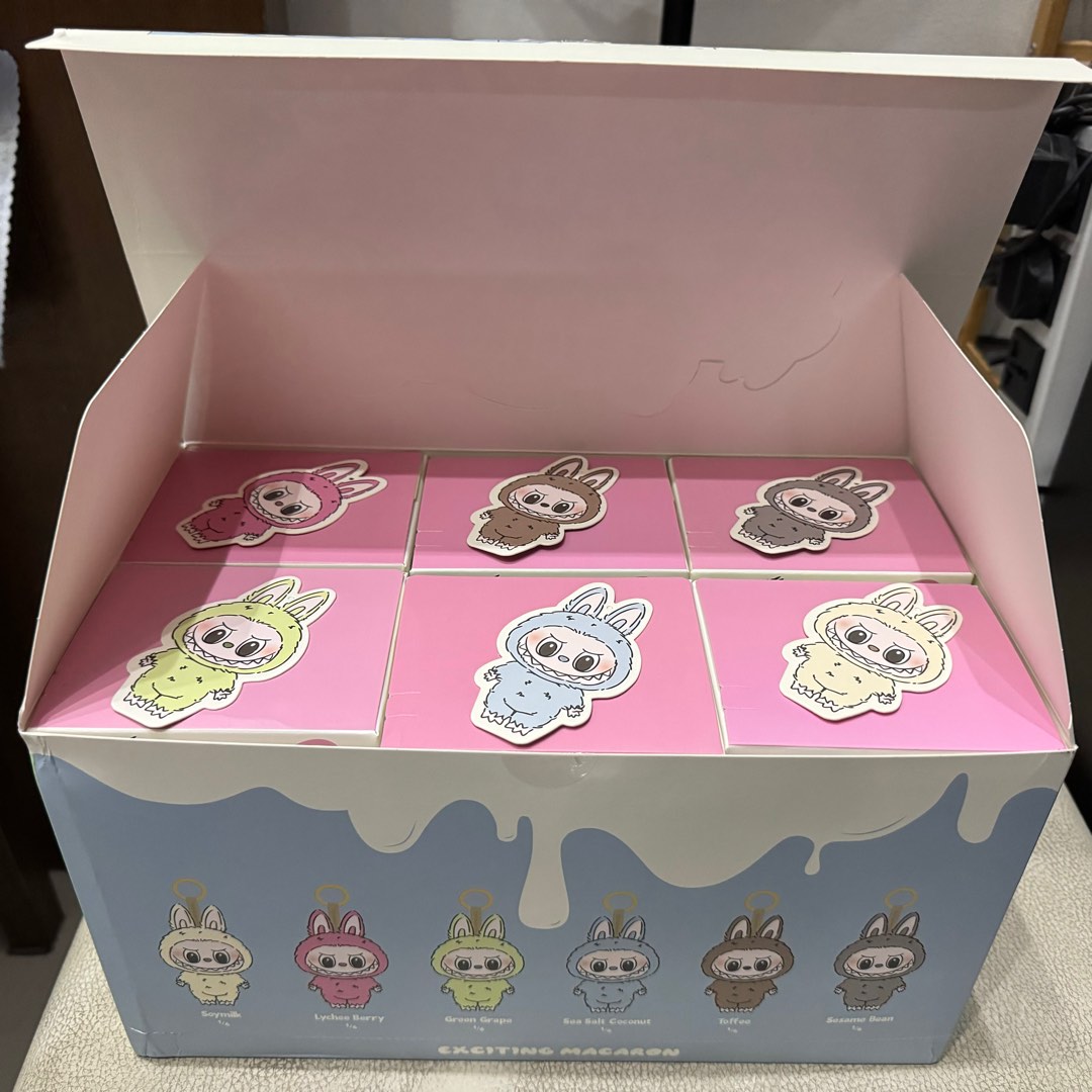 Labubu V1 Exciting Macaron Set Complete, Hobbies & Toys, Toys & Games ...