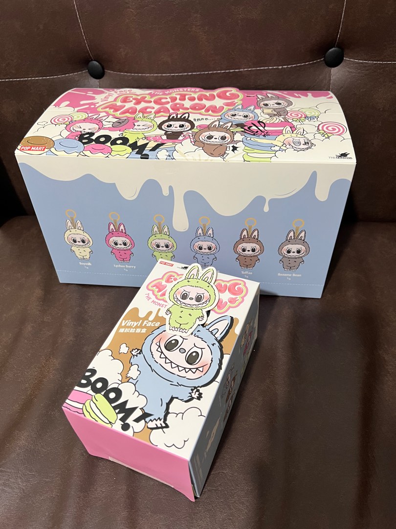 Labubu V1 Green Grape, Hobbies & Toys, Toys & Games on Carousell