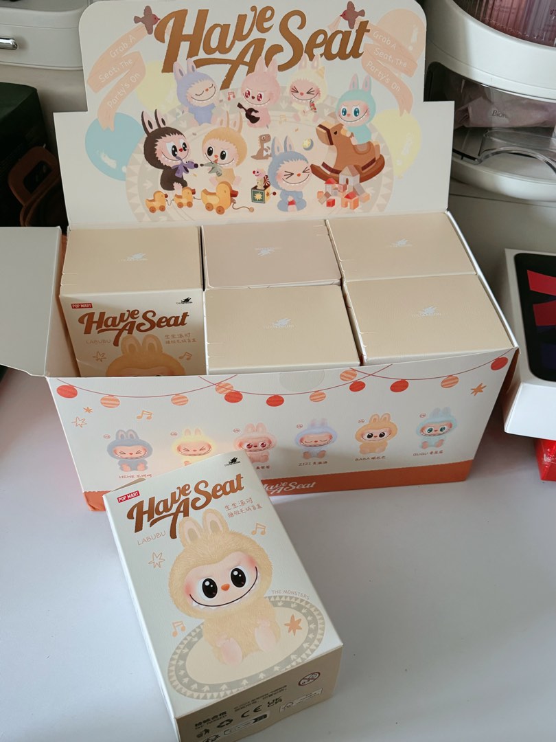 LABUBU V2 Blind Box, Hobbies & Toys, Toys & Games on Carousell
