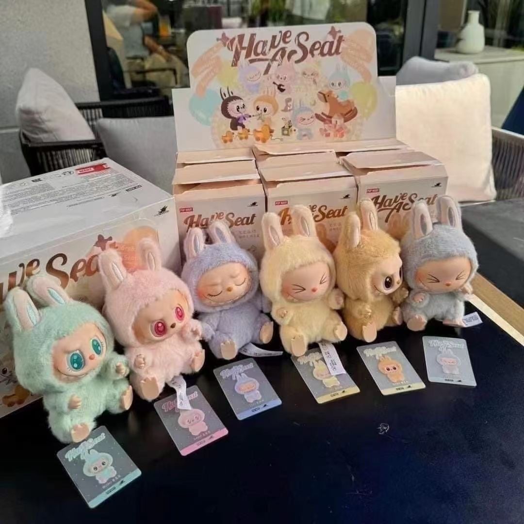 Labubu V2 The Monsters Have A Seat Blind Box Pop Mart Macaron - sold ...