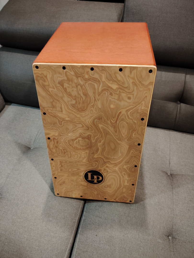 Latin Percussion LP1433 Angled Cajon, Hobbies & Toys, Music & Media ...