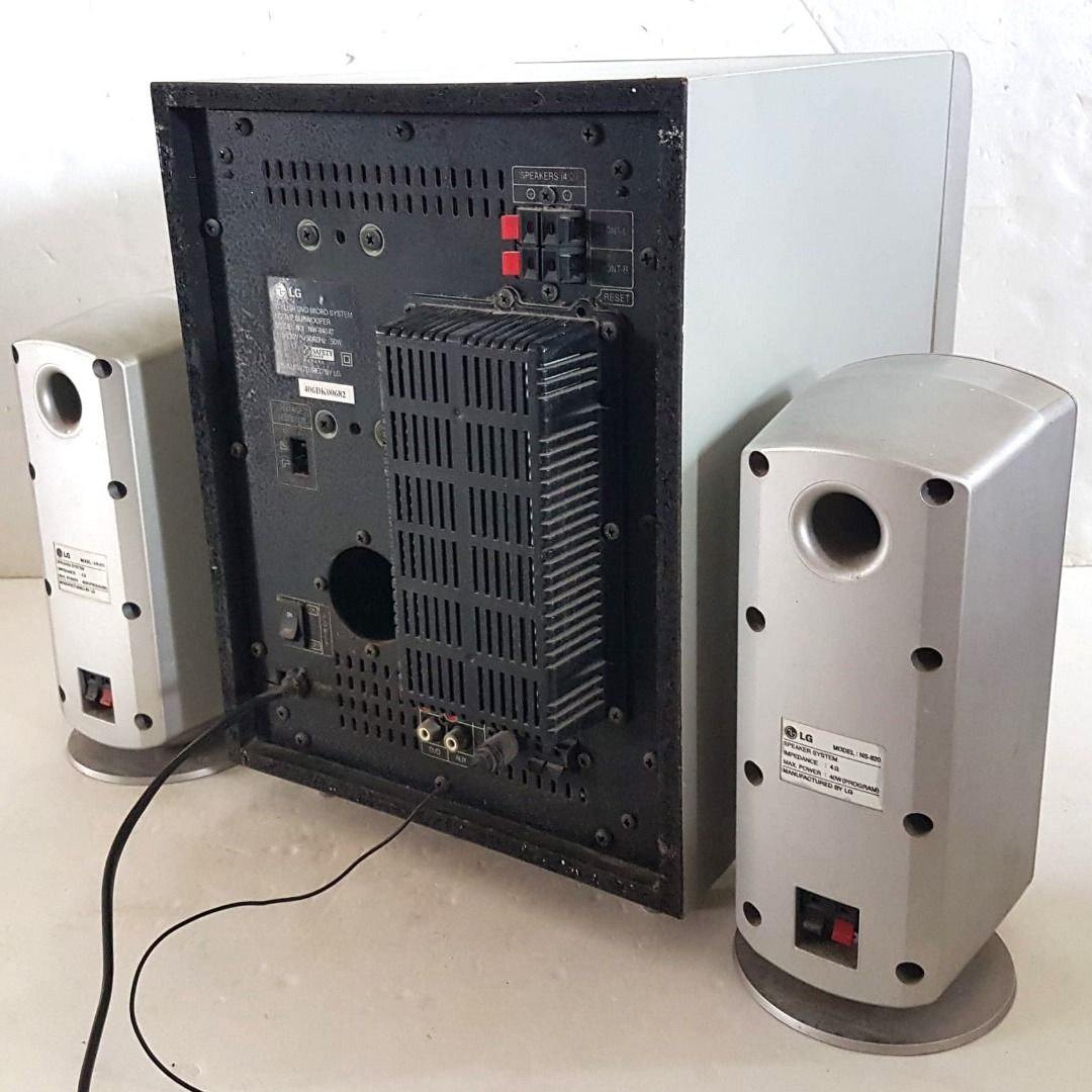 LG Sound System, NW-840AT, Built-in Amplifier, 1600 Watts, Active ...