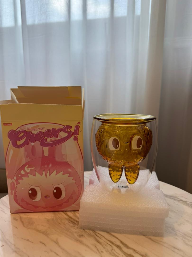 [LIMITED] LABUBU GLASS MUG OFFICIAL, Hobbies & Toys, Toys & Games on ...